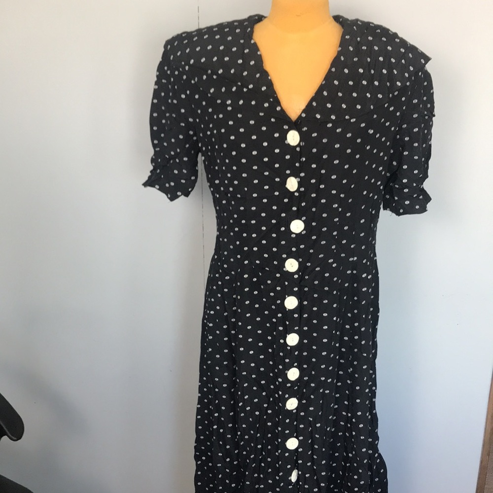 11. Vtg 80s Jonathan Martin Dress - Gem